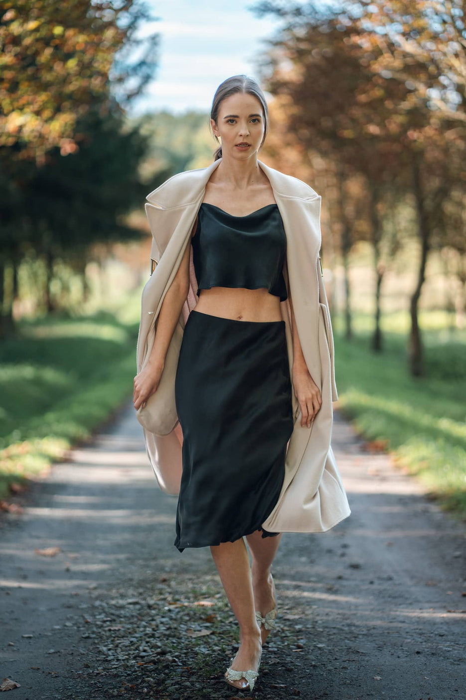 Pure Silk Tops | Mulberry Silk Cami Tops For Women – Silk Closet